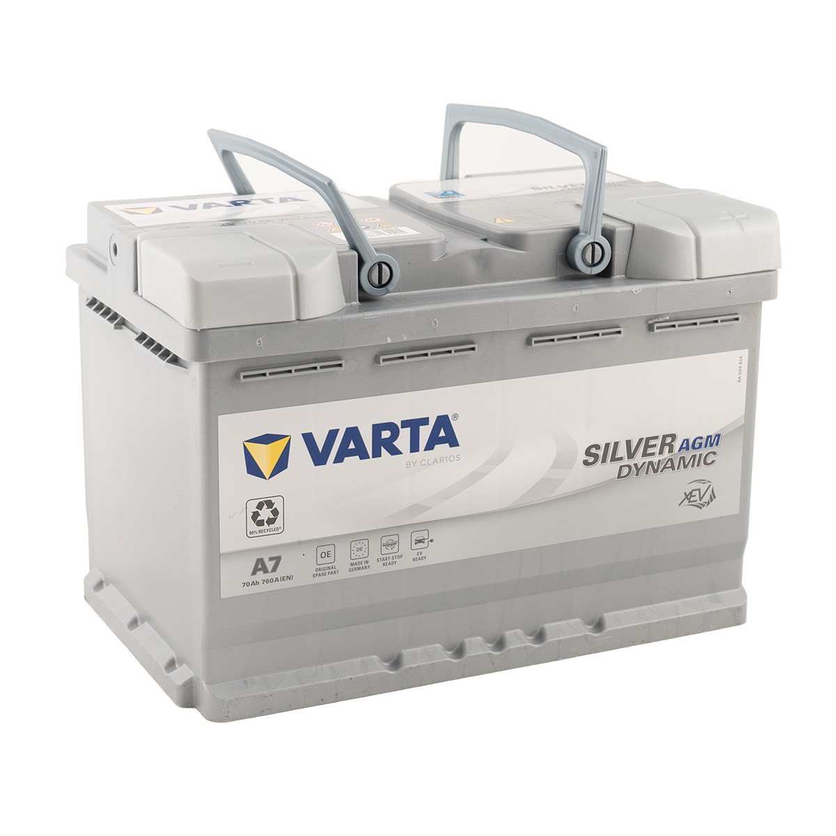 VARTA A7 Silver Dynamic AGM 12V 70Ah 760A Autobatterie Start-Stop 570 901 076 online bestellen ...
