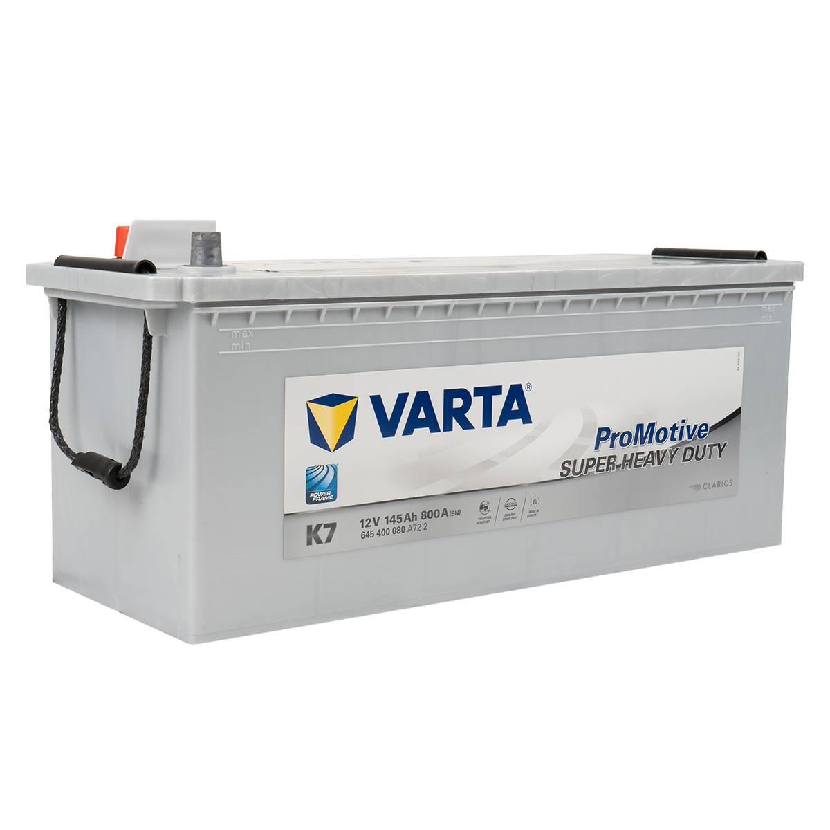 VARTA K7 ProMotive Super Heavy Duty 12V 145Ah 800A LKW Batterie 645 400 ...