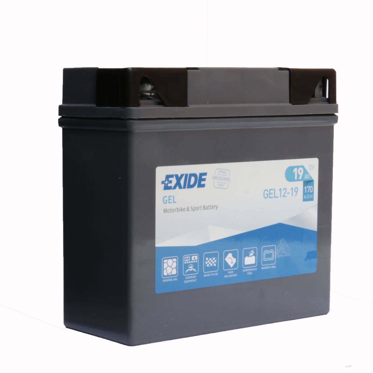 Exide G19 Bike Gel Motorradbatterie12V 19Ah 170A DIN 51913 online ...
